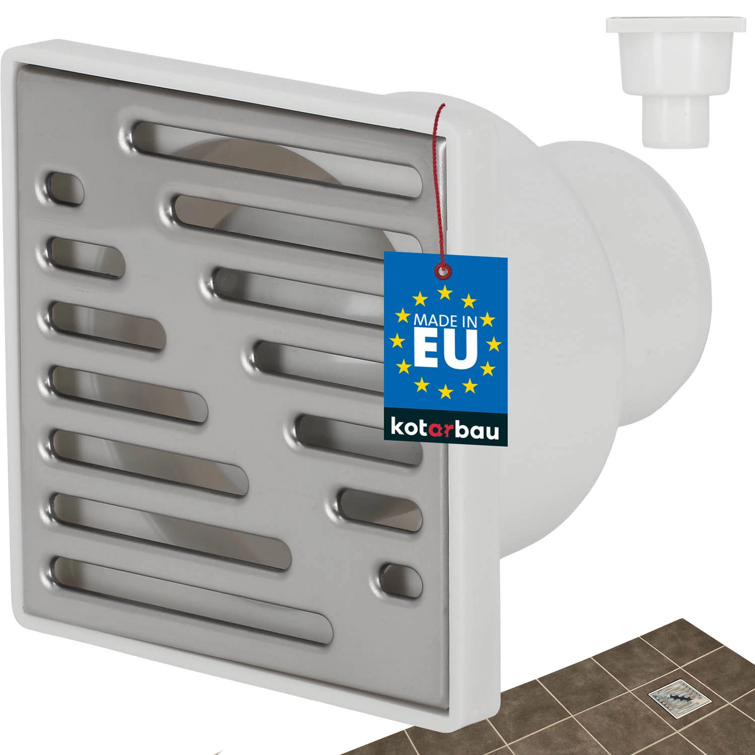 Wpust kanalizacyjny prosty fi50 kratka ścieków 100 | Kotarbau